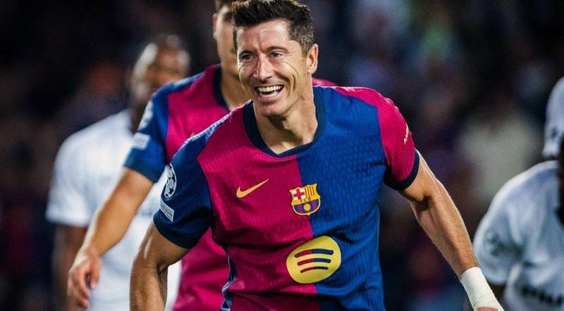 Lewandowski estende contrato com Barcelona até 2026, revela jornal